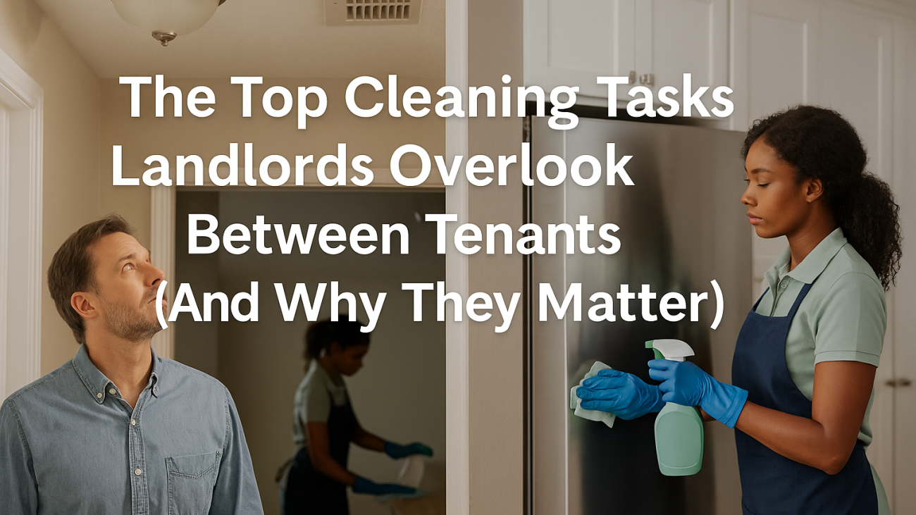The Top Cleaning Tasks Landlords Overlook Between Tenants (And Why They ...